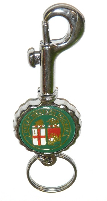 Railway :: Keyrings :: Hipster Key Fob with Crest: Great Western Railway